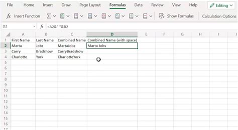 Hur Du Kan Kombinera Två Kolumner I Microsoft Excel