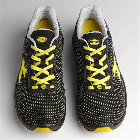 Ниски работни обувки с бомбе Diadora Run Atom Low S3 Черен цвят размер