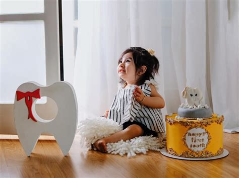 عکاسی جشن دندونی در آتلیه روژه استودیو