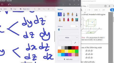 Triple Integral Cartesian Coordinates Rectangular Solid Youtube
