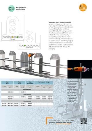 See What Is Going On With The New Capacitive Sensors From Ifm PDF