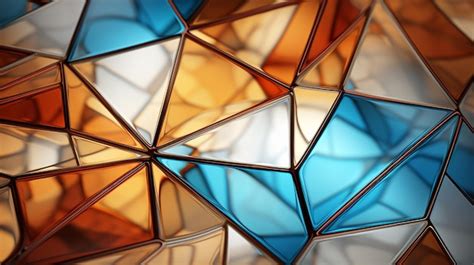 Premium Ai Image Vector Abstract Geometric Art Background