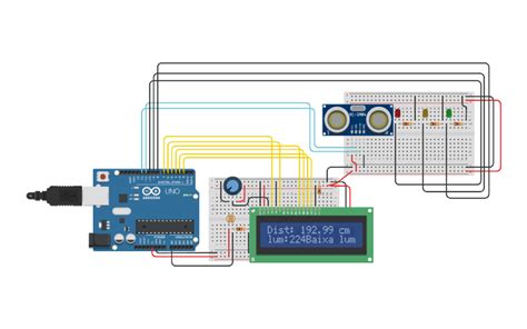 Circuit Design Lcd Lum E Dist Tinkercad