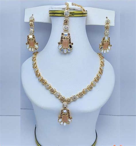 Zircon Necklace Set Zv Online Shopping Price In Pakistan