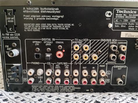Technics SA DX Solid State Stereo Receiver Catawiki