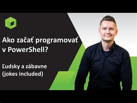 Ako začať programovať v PowerShell Online kurz PowerShell Ukážka YouTube