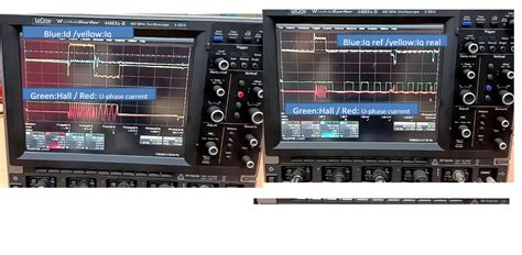 solved hall sensor feedback control noise attached load d