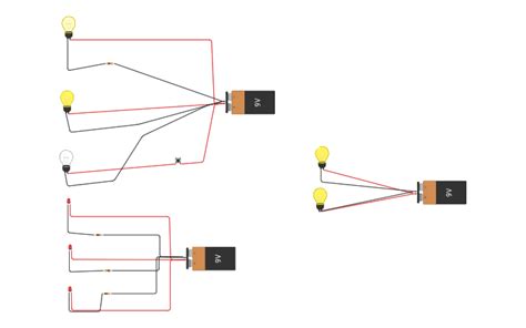 Circuit Design วงจรเเบบไฟฟ้าขนาน Tinkercad