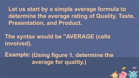 analyzing data using microsoft excel pptx