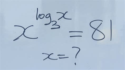 A Nice Maths Olympiad Logarithm Exponential Simplification Youtube