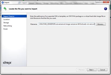 Xenserver Import Ovf Clipart