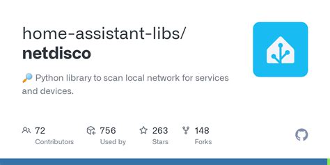 github home assistant libs netdisco mag right python library to