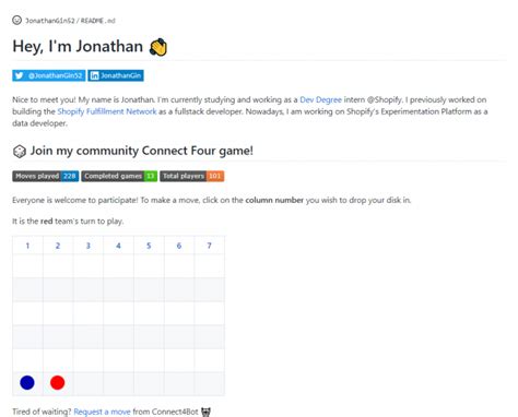 10款有趣的github Profile Readme推荐 论坛 Github中文社区