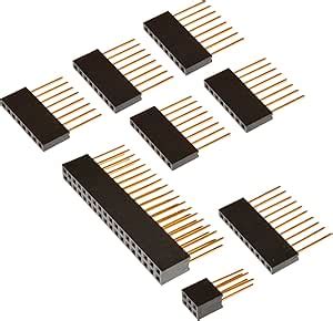 Amazon Com Shield Stacking Header Set Compatible With Arduino MEGA 2560 Pack Of 2 Sets