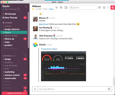 slack integration · issue 18276 · elastic kibana · github