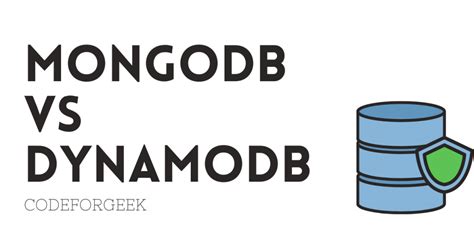mongodb vs dynamodb choosing the right database for your project