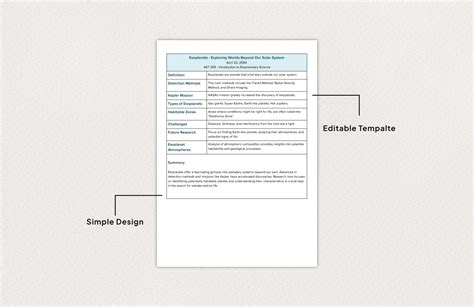 Ace Exams With This Lecture Note Template Forestryencyclopedia