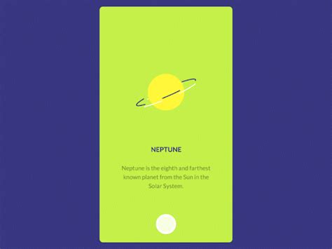 Screen Transition Design By Vladimir Gruev