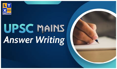 Mains Answer Writing For Upsc