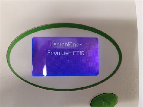 perkin elmer frontier ft ir spectrometer uatr express lab werks llc
