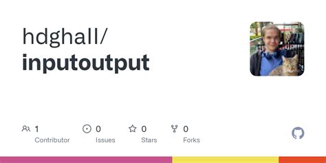 Github Hdghaii Inputoutput