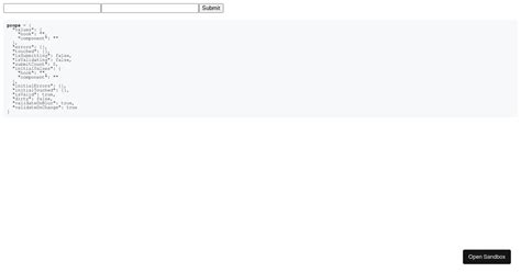 Formik Codesandbox Template Codesandbox