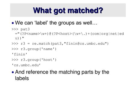Ppt Python Regular Expressions Powerpoint Presentation Free Download