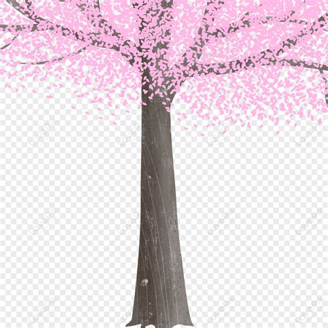 A Tree With A Red Flower Pink Tree Light Tree Dark Tree PNG Picture And Clipart Image For