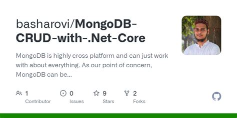 GitHub Basharovi MongoDB CRUD With Net Core MongoDB Is Highly Cross Platform And Can Just