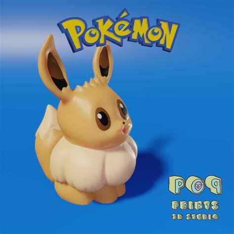 Fichier Stl Bébé Eevee à Lintérieur De Pokeball Impression En Place 💬・objet Imprimable En 3d à