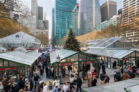 Bryant Parks Iconic Winter Village Is Opening For The Season Very Soon