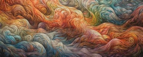 Symphony Of Interwoven Threads And Abstract Patterns Creating A Tapestry Of Visual Intrigue And