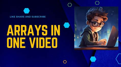 Introduction Of Arrays Youtube
