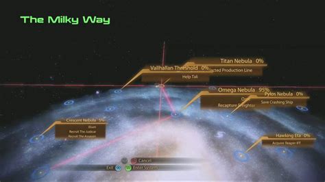 Omega Nebula Mass Effect