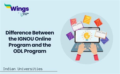 Difference Between The IGNOU Online Program And The ODL Program Leverage Edu