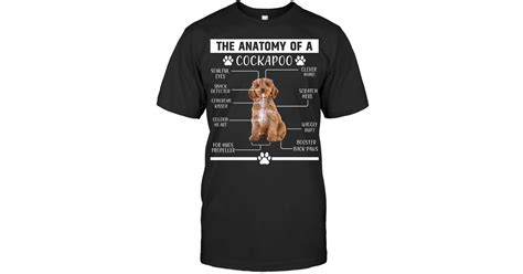 Cockapoo Anatomy T Shirt