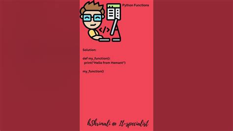 Python Function Youtube