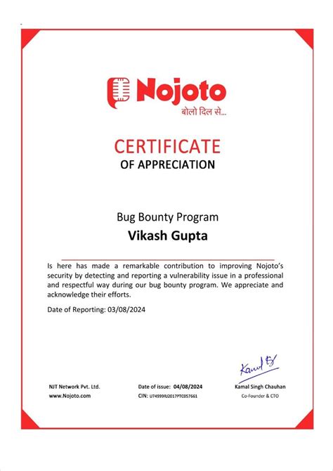 Vikash Gupta On Linkedin Bugbounty Hof Halloffame Bugbounty Bughunting Bug Bugbountytips…