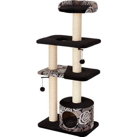 Nhà Cây Cho Mèo Midwest Feline Nuvo Tower 505 In Faux Fur Cat Tree