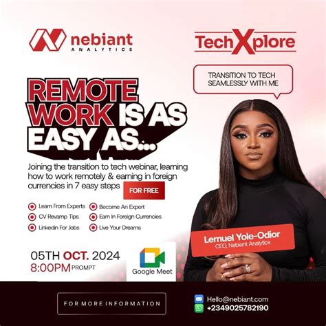 nebiant analytics on linkedin techxplore remotework