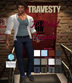 Second Life Marketplace Travesty Jd Rebel Fatpack