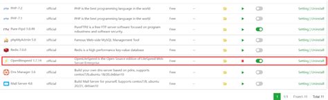 Openlitespeed Is Showing Paused Status And Unable To Start It Aapanel Free Hosting Control