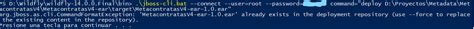 Java Wildfly Cannot Delete Deployements Files Stack Overflow