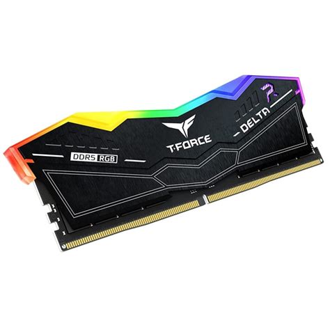 قیمت و خرید رم کامپیوتر Ddr5 دو کاناله 6400 مگاهرتز Cl40 تیم گروپ مدل Delta Rgb ظرفیت 32 گیگابایت