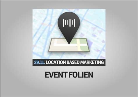 Location Based Marketing Event Folien Ppt
