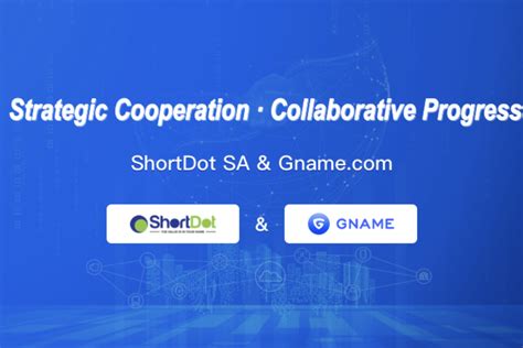 Gname And Shortdot Sa Enter Into Partnership On Expiring Domain Names