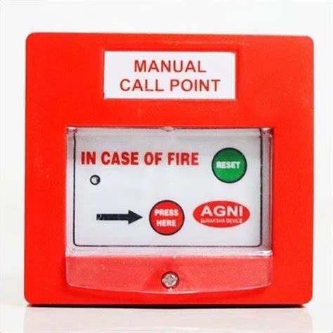 Manual Call Point FIRE MANUL CALL POINT MCP Pvc Wholesale Trader From Bengaluru