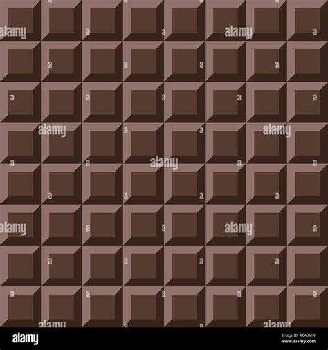 Vector Seamless Chocolate Background Pattern For Your Design Stock