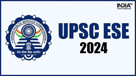 UPSC ESE Prelims Timetable Released On Upsc Gov In Check Schedule India TV
