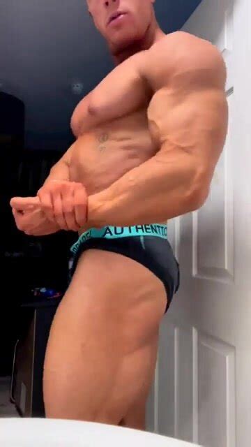 Wrestle Gut Punch Flexing Video 46